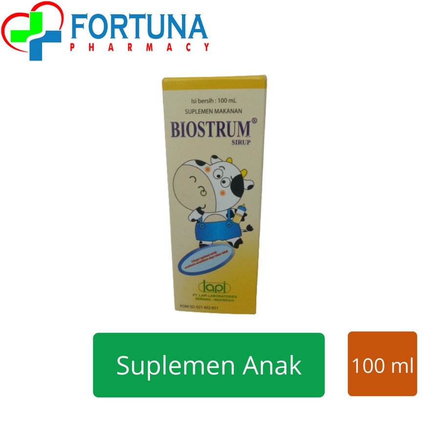 Jual Biostrum Sirup 100 ml | Shopee Indonesia