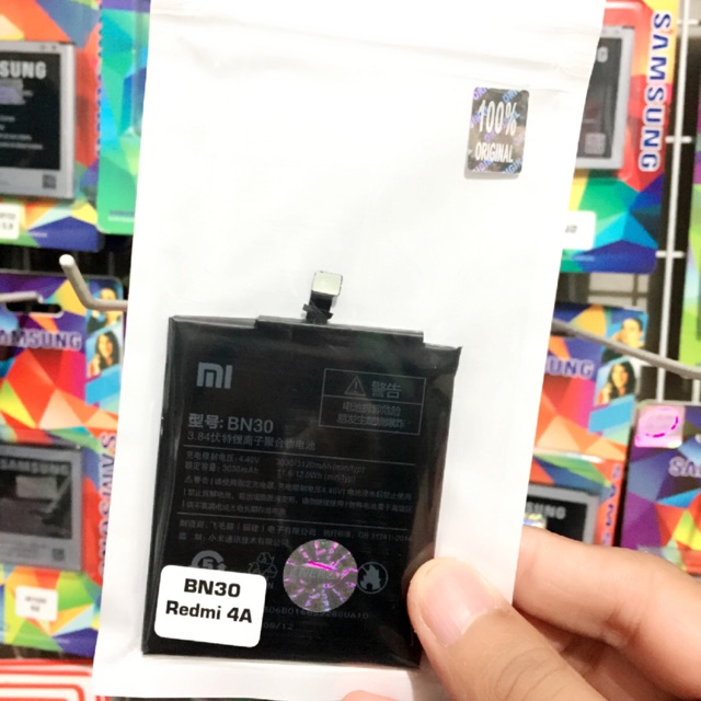Jual Baterai Xiaomi Redmi 4A BN30 Original 100% Battery Xiaomi For Android High Quality | Shopee ...