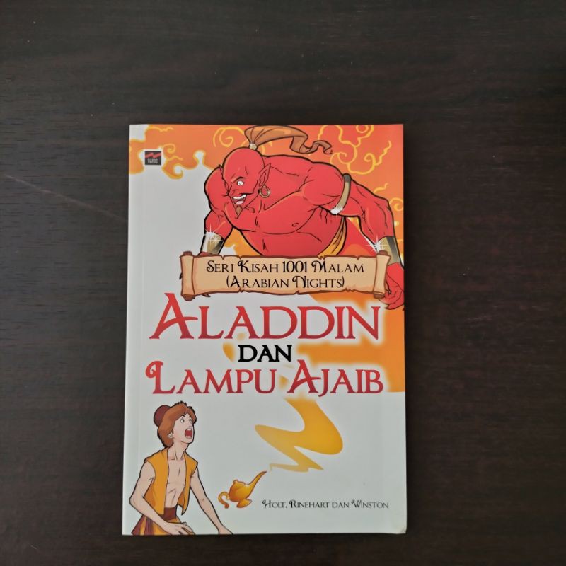 Jual Novel Dongeng: Aladdin dan Lampu Ajaib Seri Kisah 1001 Malam ...
