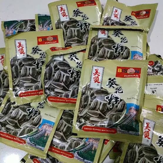 Jual Kwaci bunga matahari kuaci Bison ( isi 20 sachet) kuaci enak dan ...