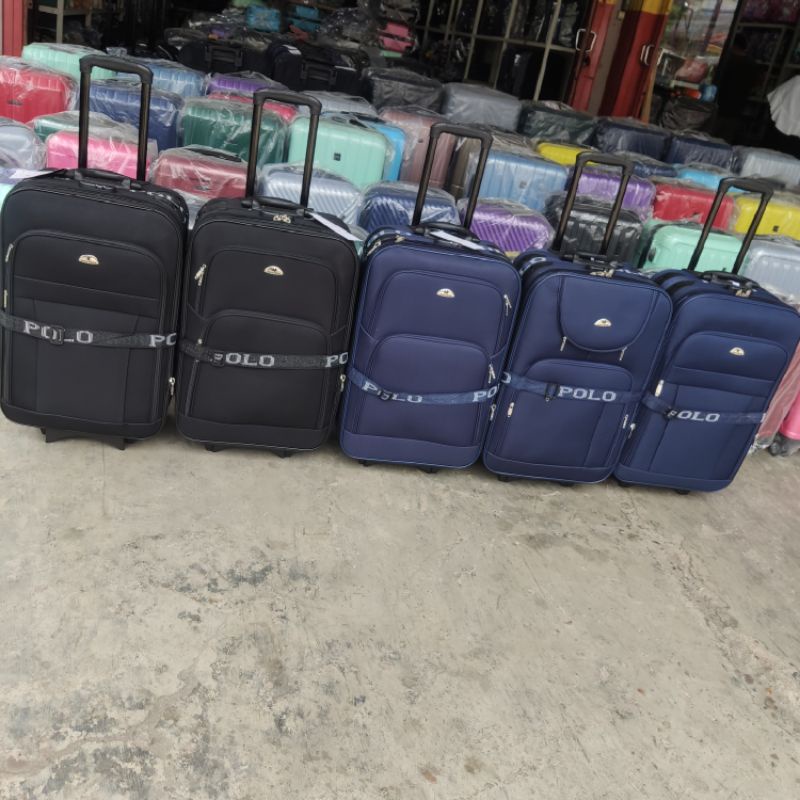 Jual Koper Kanvas 24 inch D1028-24 Koper Polo Koper Kain Murah Koper ...