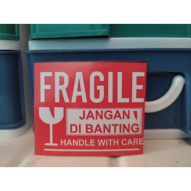 Jual Sticker Fragile 7cmx5cm | Shopee Indonesia