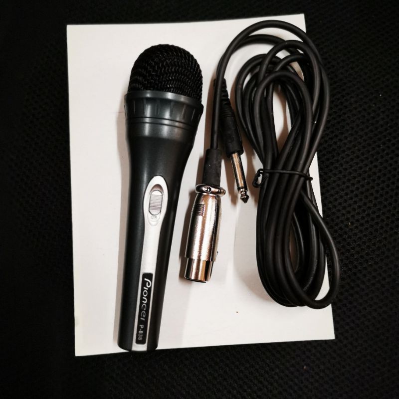 Jual PROFESSIONAL DYNAMIC MICROPHONE MIKROFON MIC PIONEER WIRELESS ...