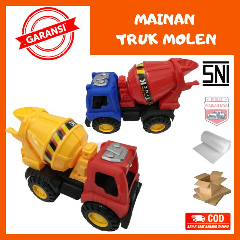 Jual Mainan truk molen besar truk molen putar AK86 | Shopee Indonesia
