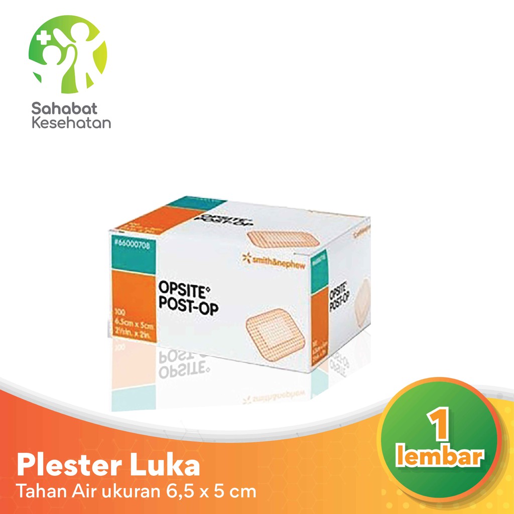 Jual OPSITE POST-OP 6,5 cm x 5 cm - Plester Luka Tahan Air | Shopee ...