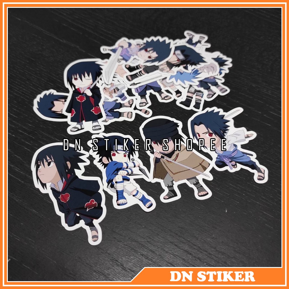 Jual Stiker kertas karakter sasuke 15 pcs sticker accesoris film anime ...