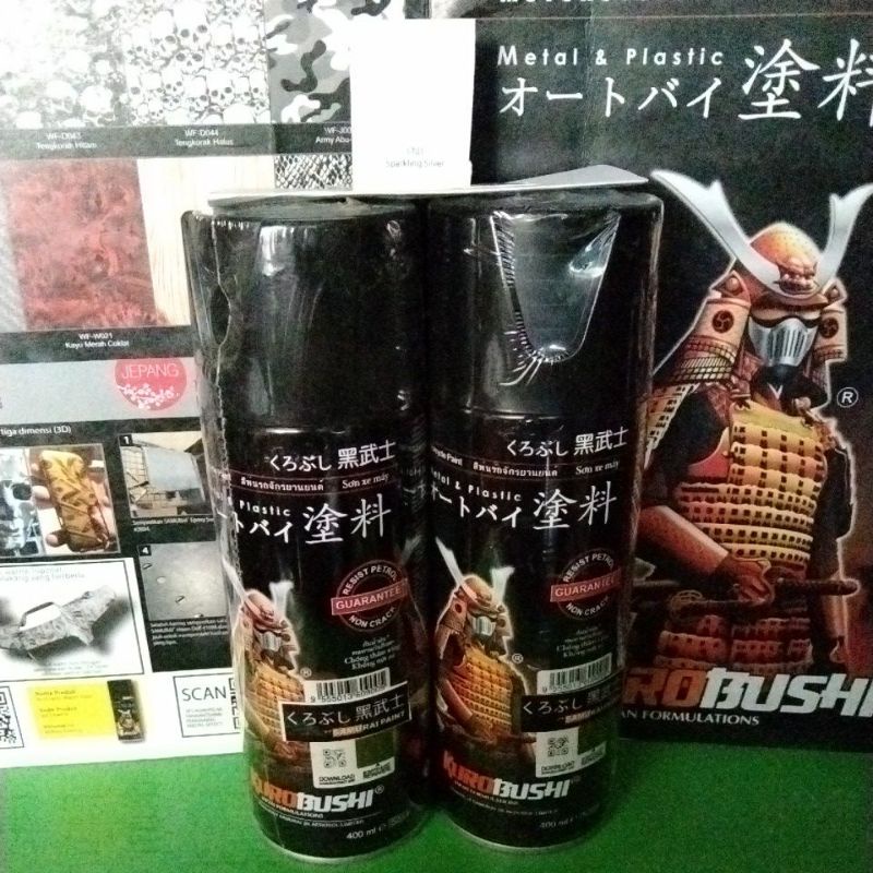 Jual Samurai Paint 1701** Sparkling Silver 400cc | Shopee Indonesia