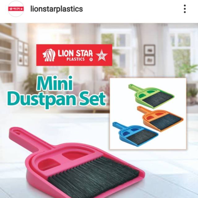 Jual Sapu debu / mini dust pan lion star | Shopee Indonesia