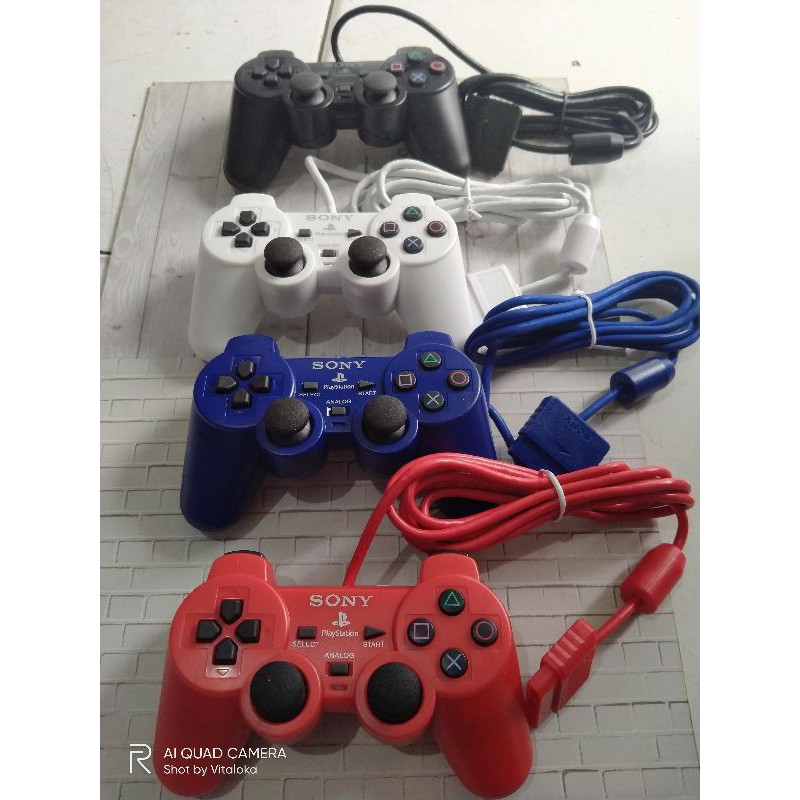 Jual Stik Stick PS2 original pabrik BERGARANSI 4 warna | Shopee Indonesia