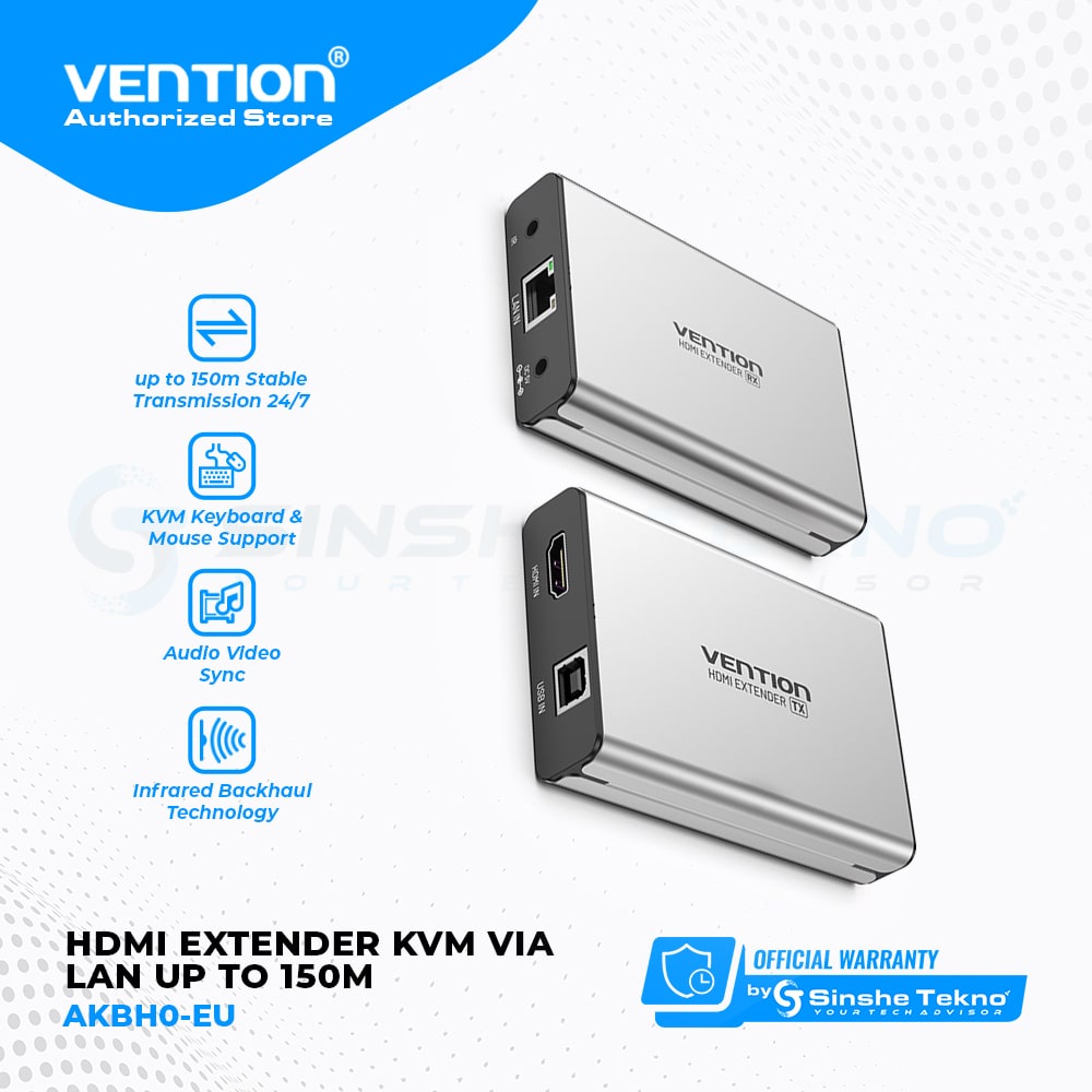 Jual Vention KVM Extender Perpanjangan HDMI via LAN RJ45 | Shopee Indonesia