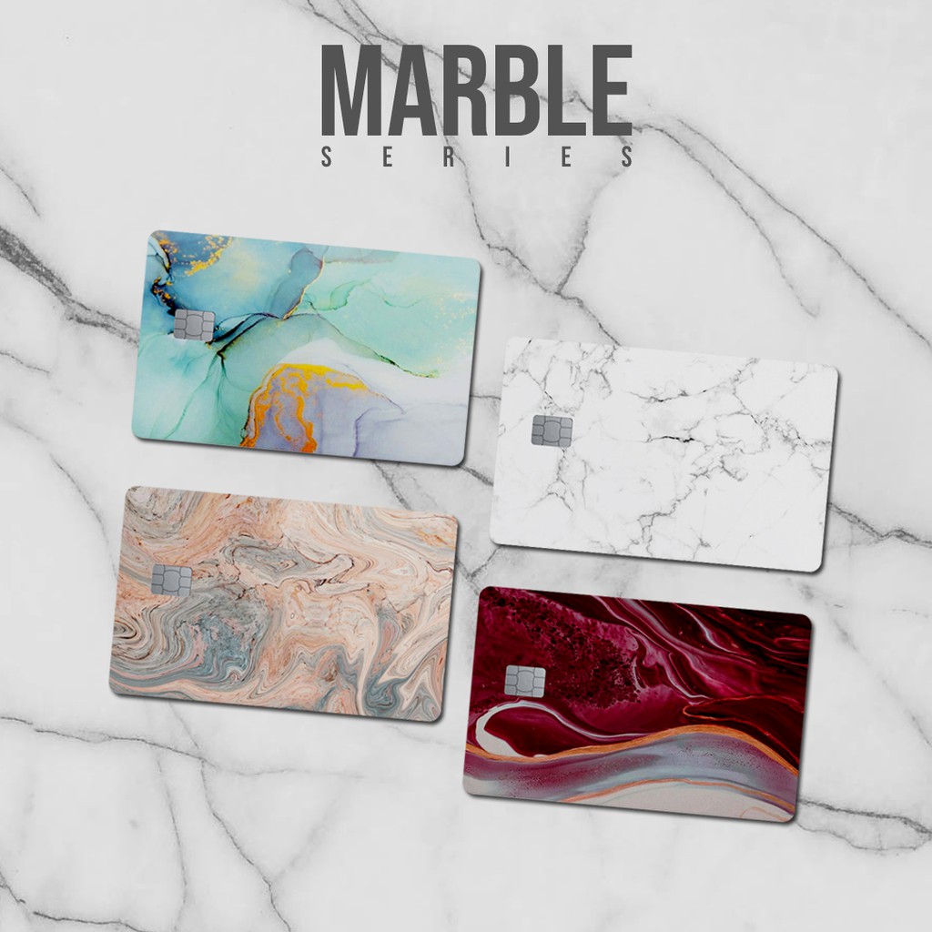 Jual MARBLE SPECIAL HOLOGRAM | GARSKIN / STICKER KARTU ATM / SKIN KARTU ...