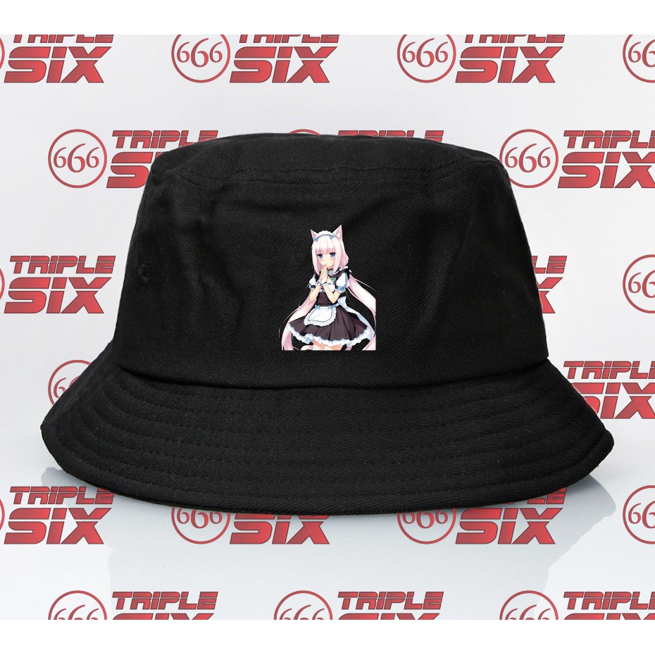 Jual Topi Bucket Anime Vanilla NekoPara | Shopee Indonesia