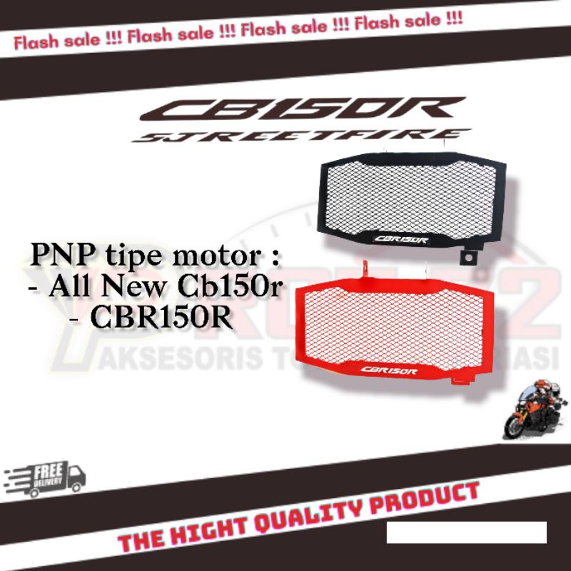 Jual Cover Radiator CBR150R & New CB150R / Pengaman Radiator CBR150R ...