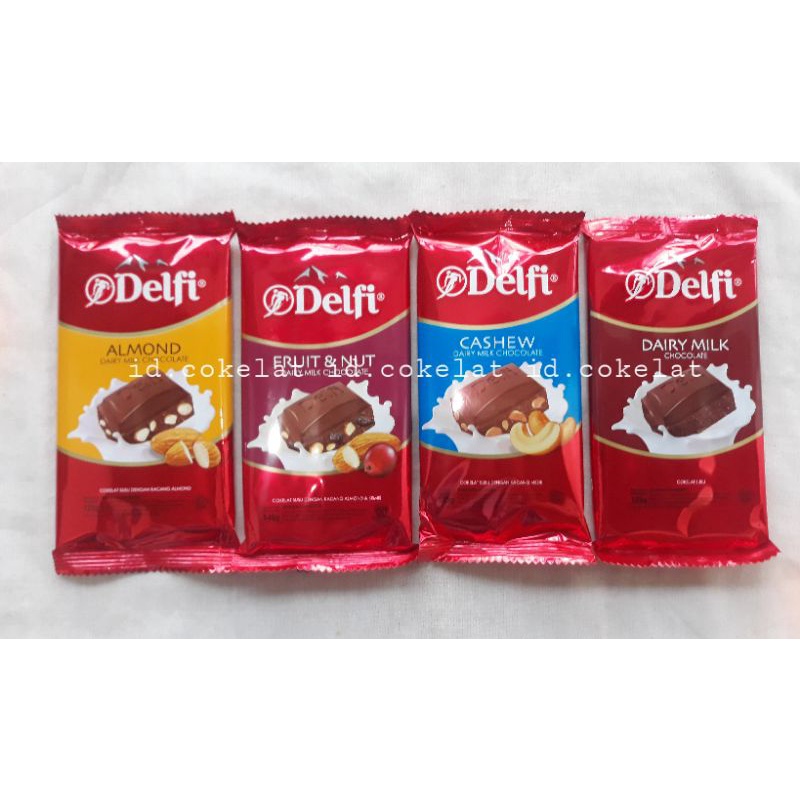 Jual COKLAT DELFI BAR BESAR JUMBO 125GR 4PC | Shopee Indonesia