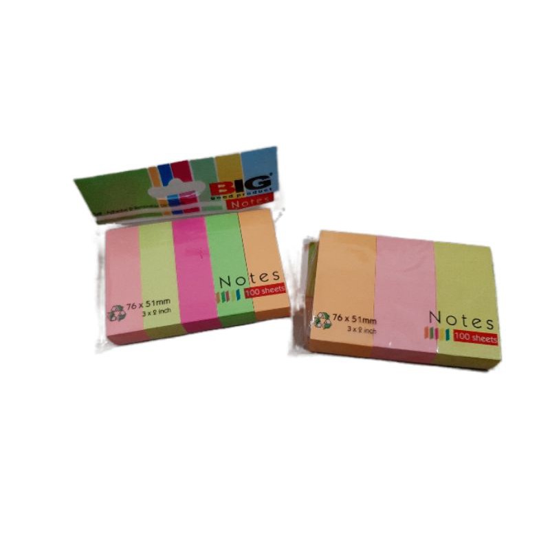 Jual sticky notes pembatas kertas warna 3 warna 5 warna | Shopee Indonesia