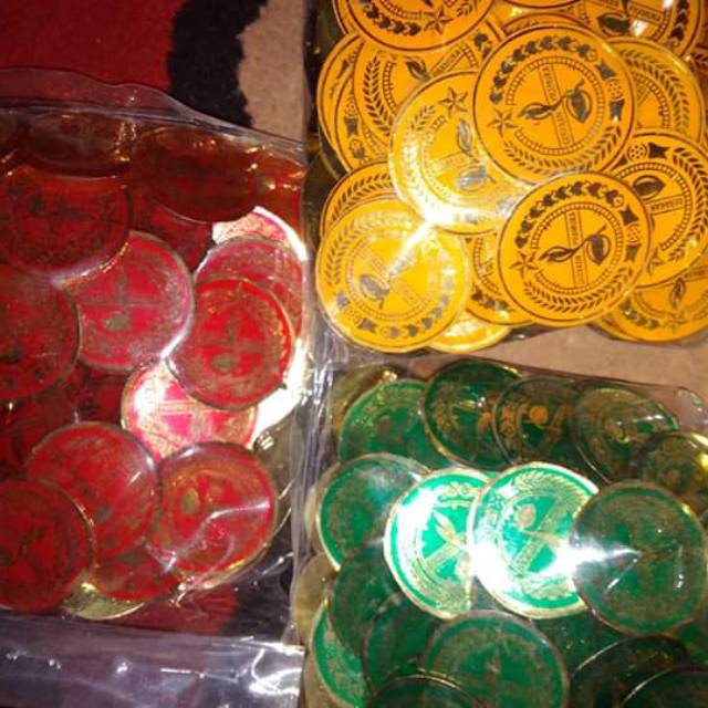 Jual Tanda Topi Pramuka Putri SD SMP SMA Mika (100)/ Pin Boni pramuka ...