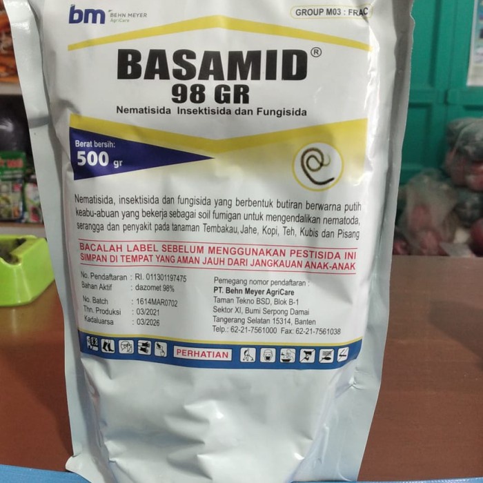 Jual Basamid 98Gr 500Gr Nematisida Insektisida Fungisida | Shopee Indonesia