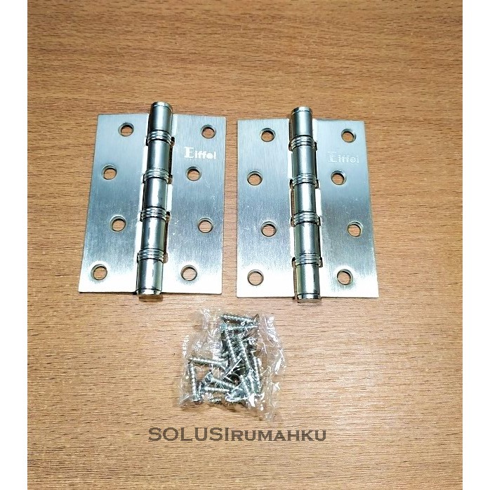 Jual Engsel Pintu / Jendela 4" x 3" - Door/Window Hinge 4"x3" SILVER ...