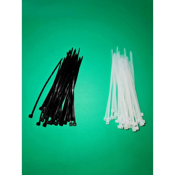 Jual KABEL TIES 10CM (HITAM / PUTIH) / INSULOCK / KABEL TIE/CABEL TIES ...