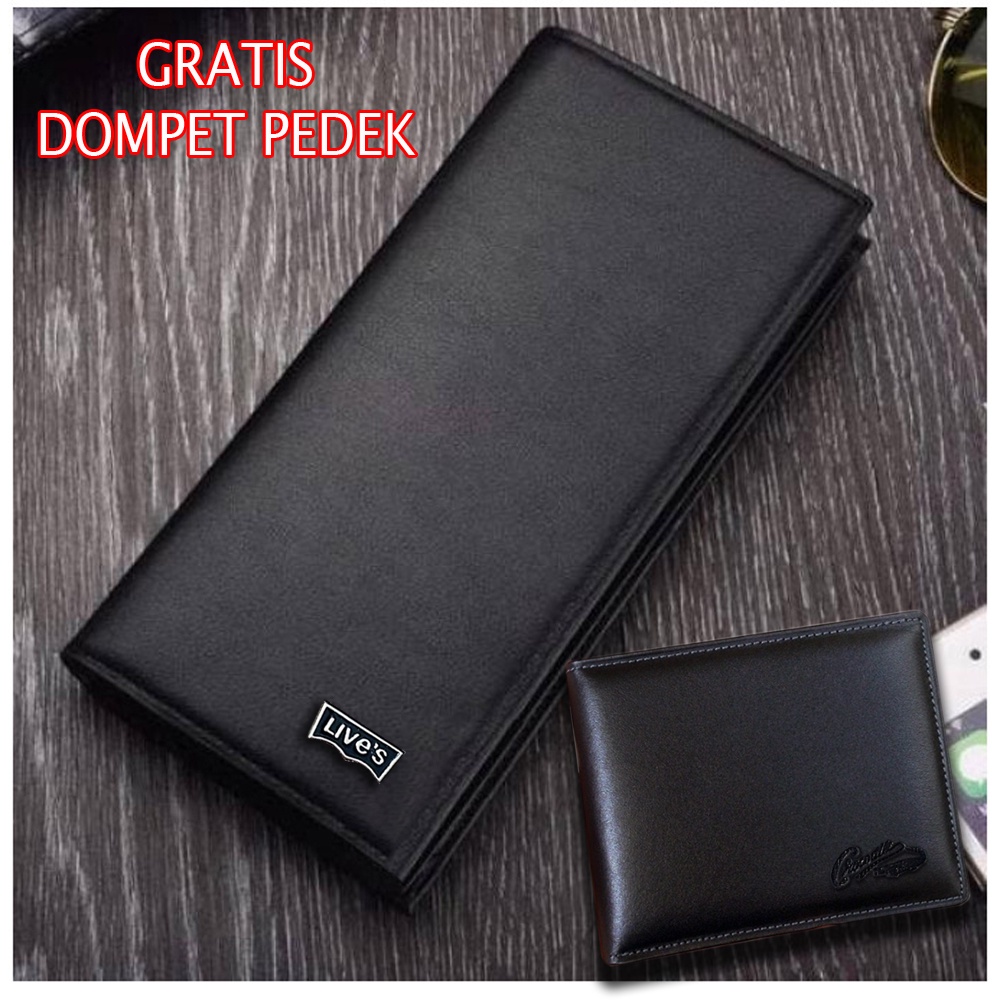 Jual GRATIS DOMPET PENDEK Dompet Panjang Kulit Pria Dompet Lev80 Dompet ...