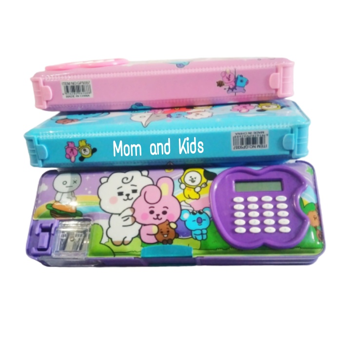 Jual Kotak Pensil Karakter Kalkulator Lucu Tempat Pulpen Anak Sekolah ...