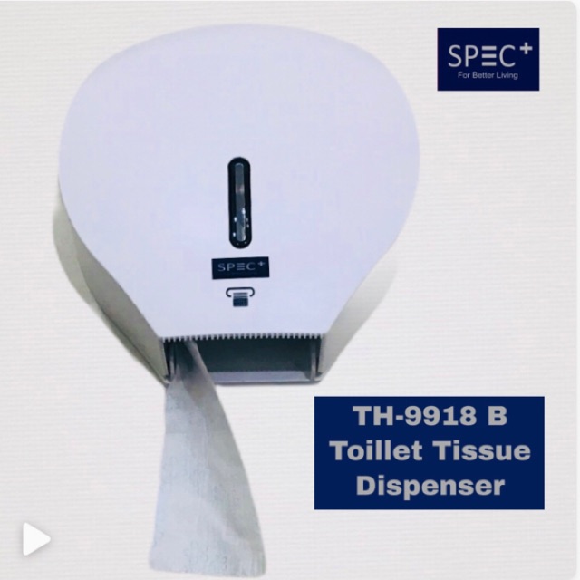 Jual Tempat Tissue Toilet Bulat Dinding Jumbo Roll / Dispenser Tisu Box ...