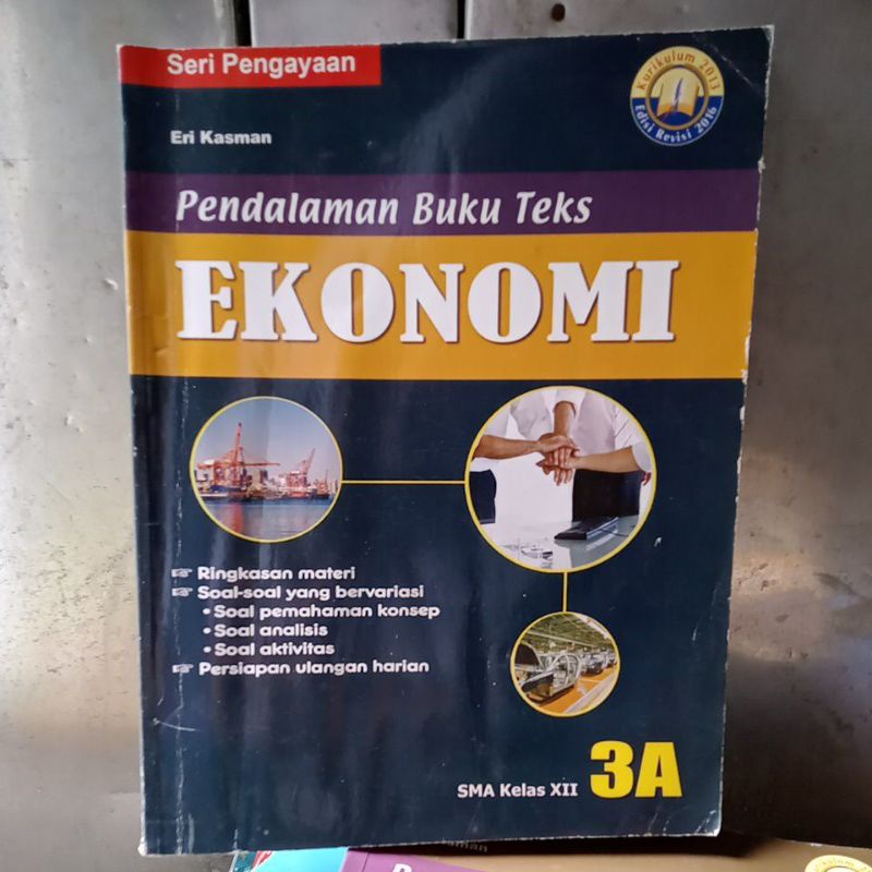 Jual PENDALAMAN BUKU TEKS EKONOMI 3A& 3B kelas XII SMA | Shopee Indonesia