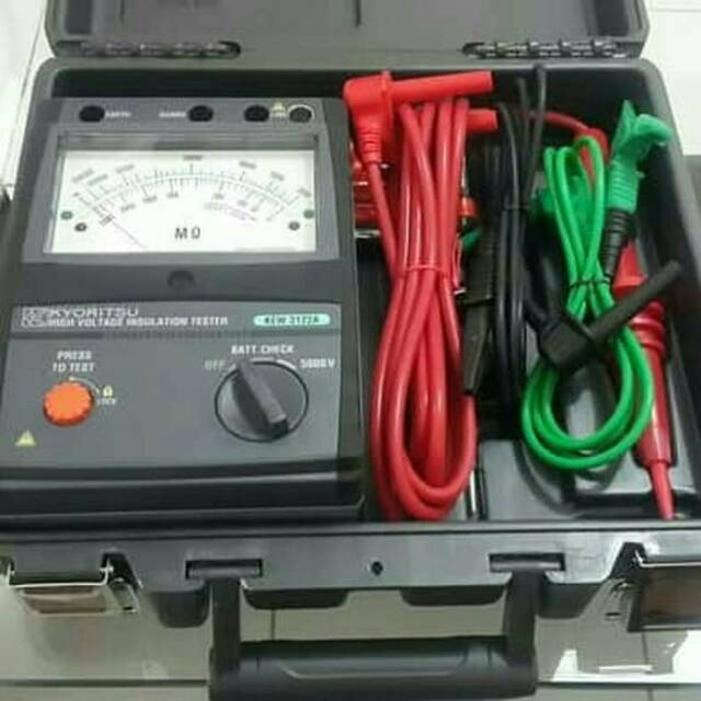 Jual Analog High Voltage Insulation Tester Kyoritsu 3121A | Shopee ...