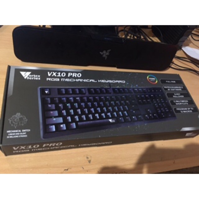 Jual Vortex Series VX10 PRO Mechanical Gaming Keyboard RGB | Shopee ...
