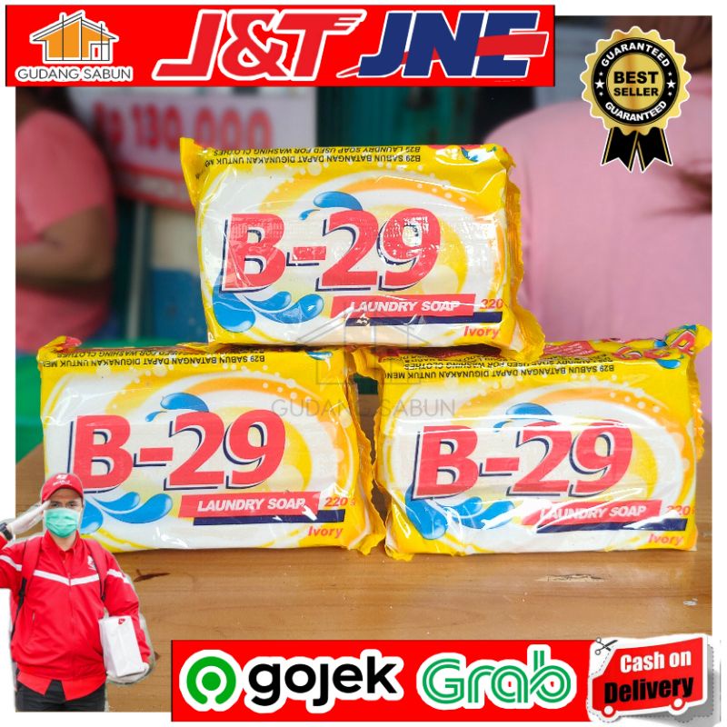 Jual Sabun Batang B29 / Laundry Soap - 220gr - Kuning - 1pcs | Shopee ...