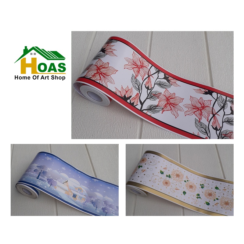 Jual Hoas List Border Wallpaper Stiker Border List Tembok Ukuran 10cm x ...