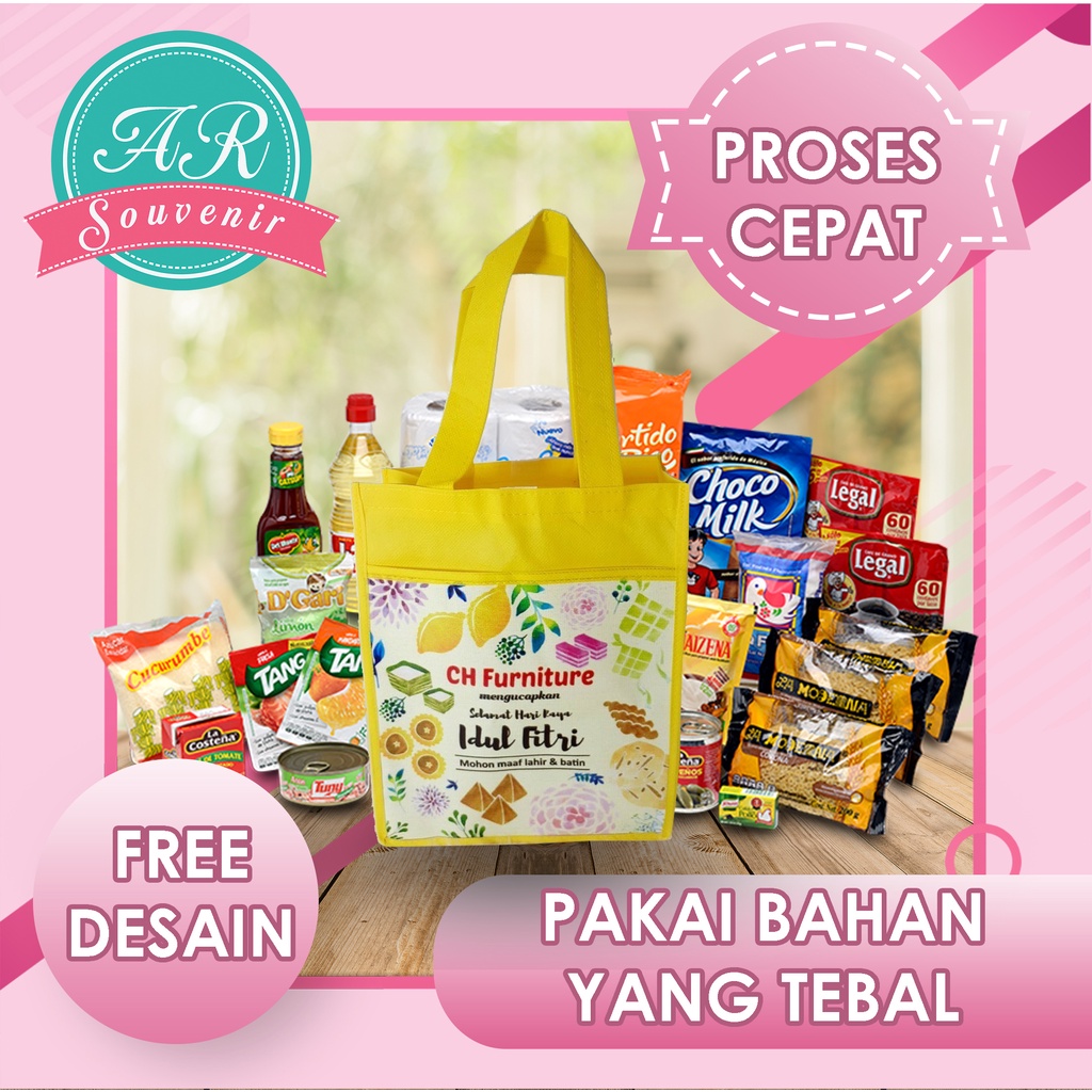 Jual Tas Parcel Lebaran Model Kantong Custom Murah | Shopee Indonesia