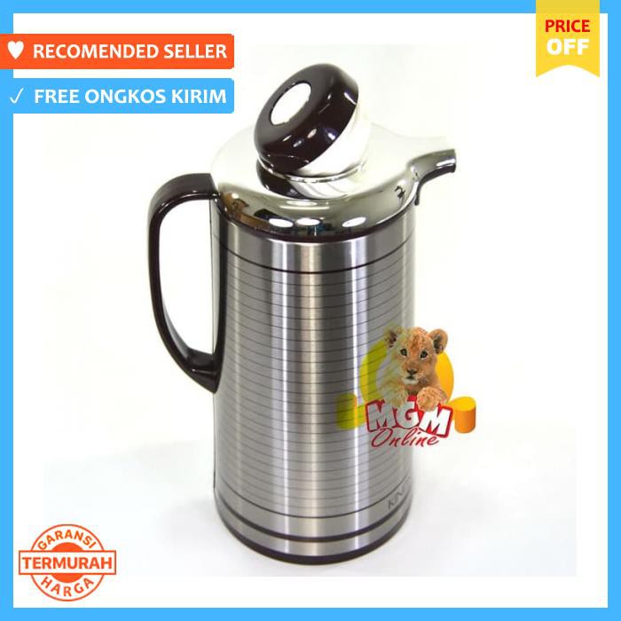 Jual Sigma 1L Termos Air Panas Kaca / Termos Tuang Kaca 1.0L Stainless ...