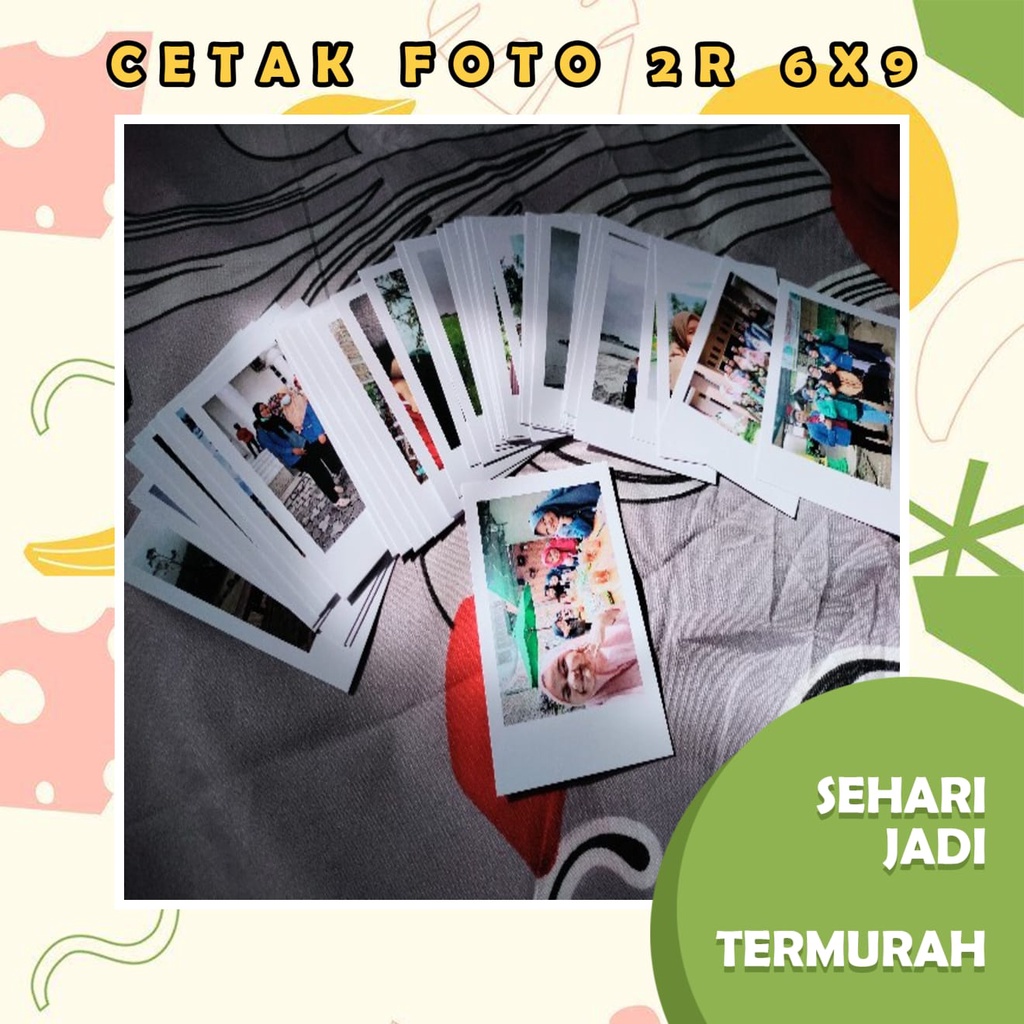 Jual CETAK FOTO 3R PAKET 50 FOTO POLAROID STANDAR CUCI FOTO DEKORASI ...