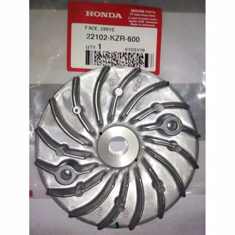 Jual FACE DRIVE KIPAS PULLY VARIO 125 150 22102KZR600 22102-KZR-600 ...