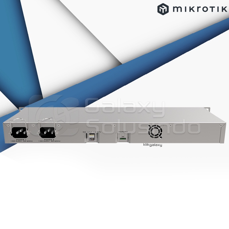 Jual Mikrotik RB1100AHx4 Powerful 1U Rackmount Router with 13x Gigabit ...