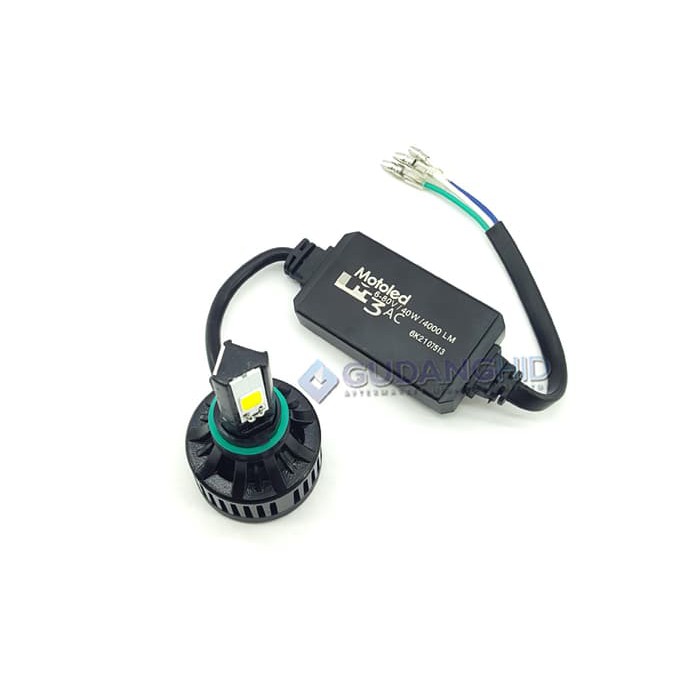 Jual Lampu LED Motor 3 Sisi AC DC H6 40W 4000 Lumen RTD 6 Sisi Kalah ...