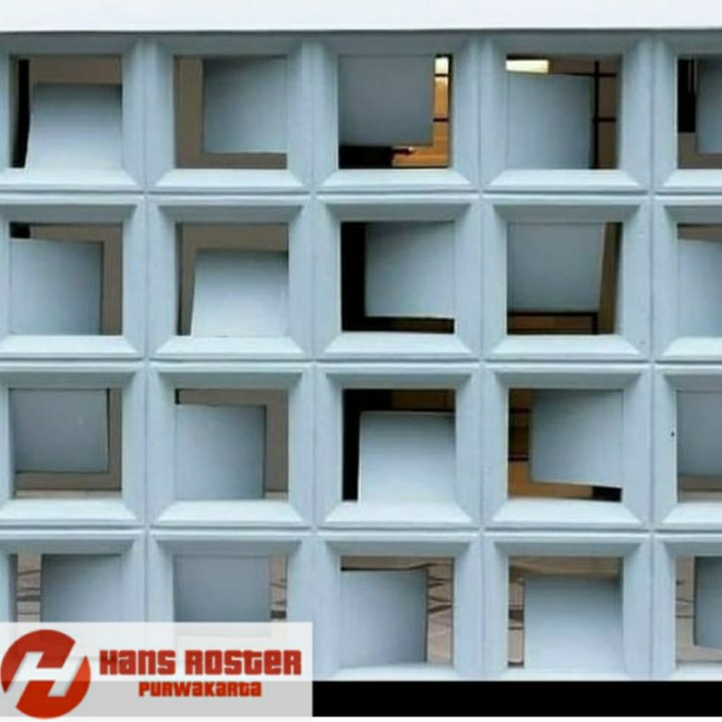 Jual Roster beton minimalis/lubang angin dinding dan pagar rumah/loster ...