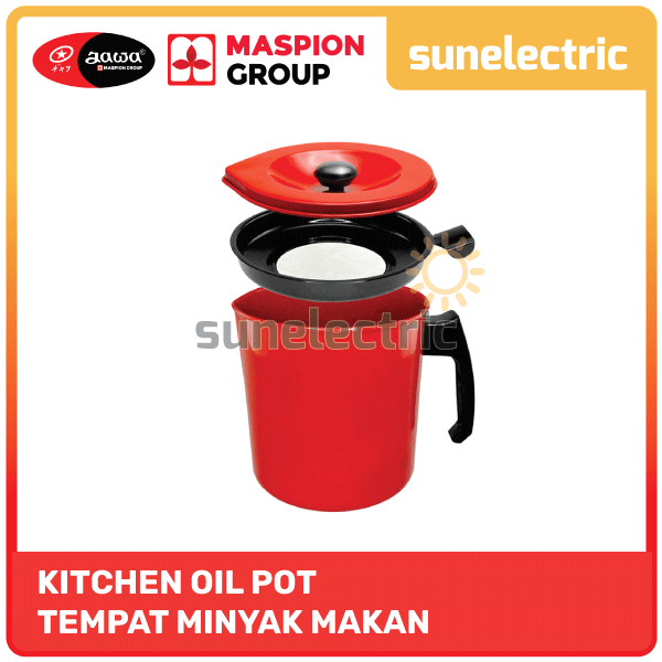 Jual Maspion BLG Kitchen Oil Pot Tempat Penyimpanan Minyak / Dispenser ...