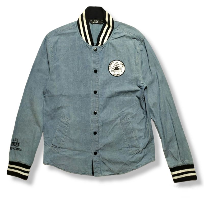Jual JAKET COACH DENIM BY HENUS FASHION SIZE M | Shopee Indonesia