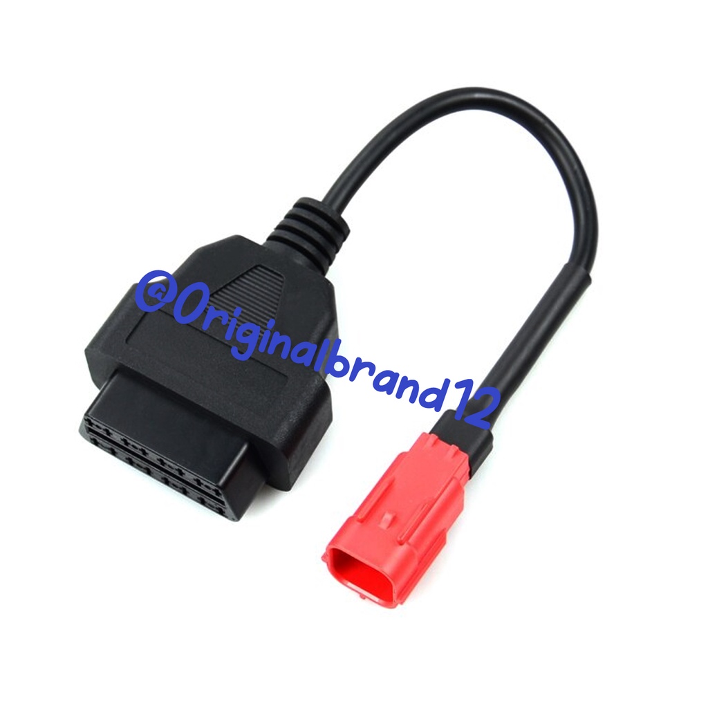 Jual Adapter kabel OBD2 DLC EURO 5 ECU Socket 16 pin to 6 pin | Shopee ...