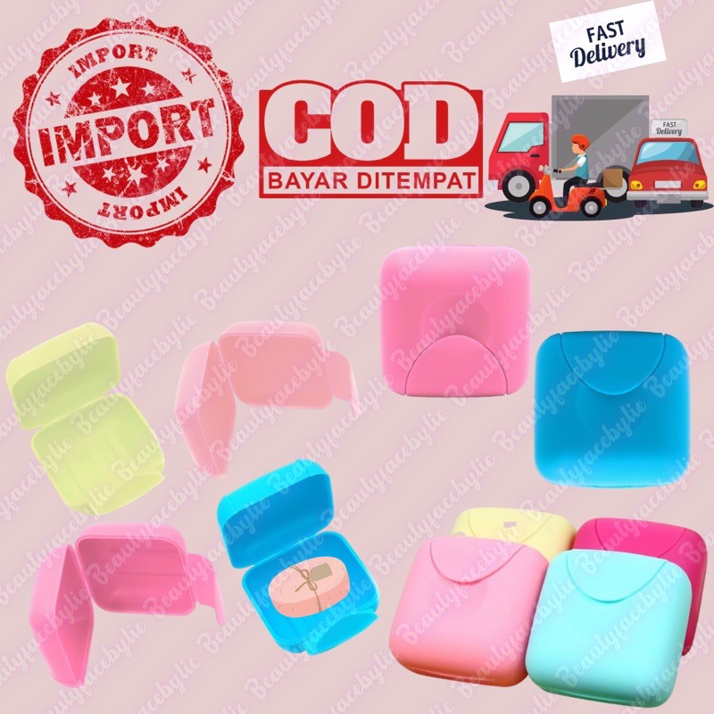 Jual Kotak Sabun Mini Travel Soap Box | Shopee Indonesia