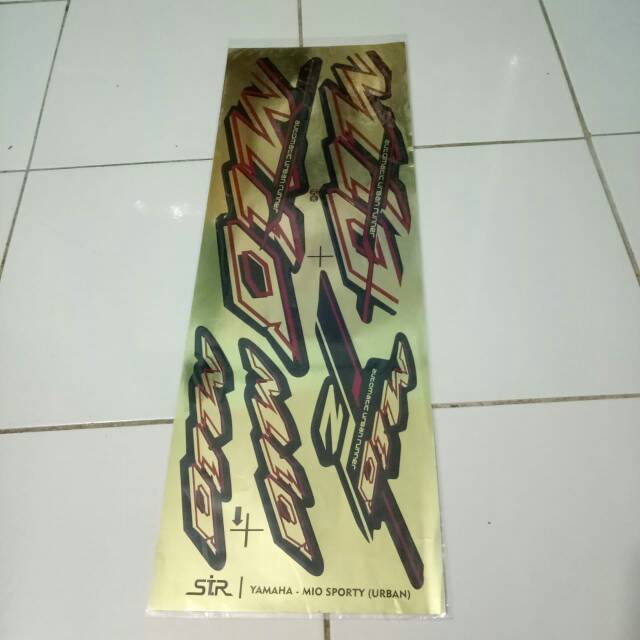 Jual Striping variasi seporty urban mas hitam | Shopee Indonesia