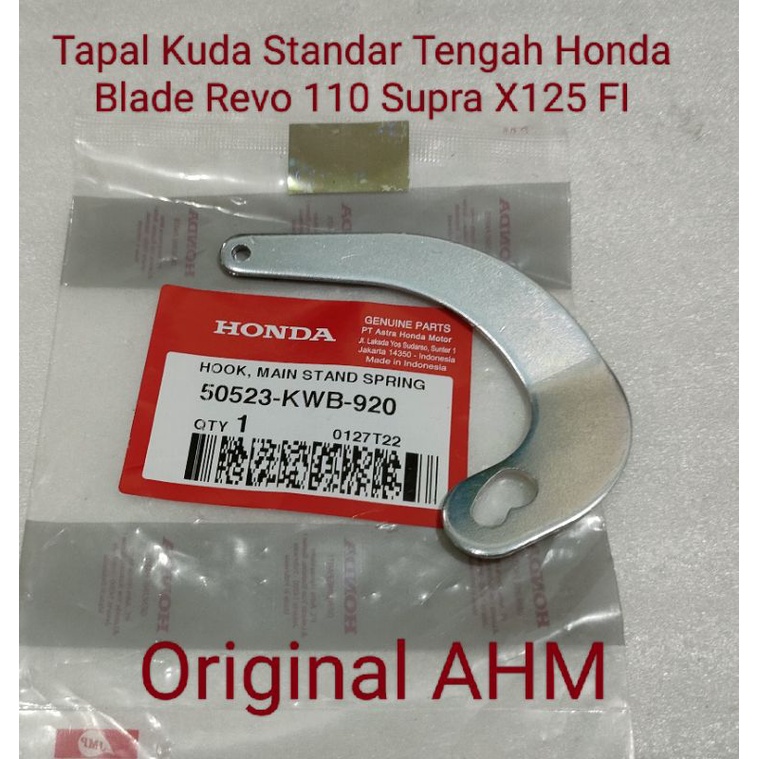 Jual Tapal Kuda Standar Tengah Honda Blade Revo 110 Supra X125 Ori AHM 50423KWB920 | Shopee ...
