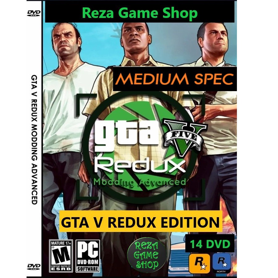 Jual GTA V Redux Edition FULL MOD | CD GAME | GAME PC DAN LAPTOP ...