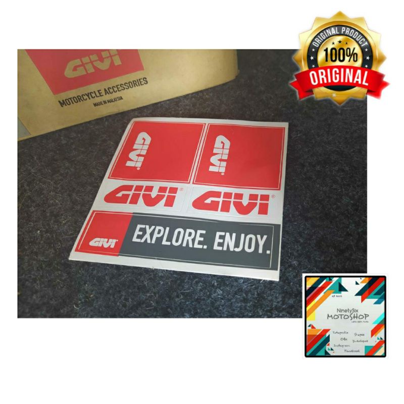 Jual Stiker Sticker GIVI | Shopee Indonesia