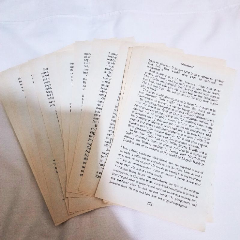 Jual Novel Paper English Language Old Paper #(020) | Shopee Indonesia