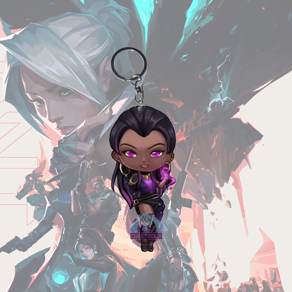 Jual Keychain Valorant Reyna - Gantungan Kunci - Ganci - Gantungan ...