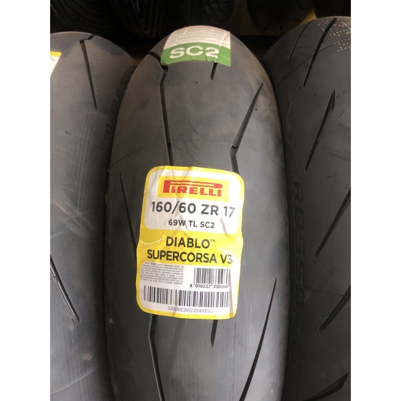 Jual BAN MOTOR PIRELLI DIABLO SUPERCORSA V3 160/60-17 | Shopee Indonesia