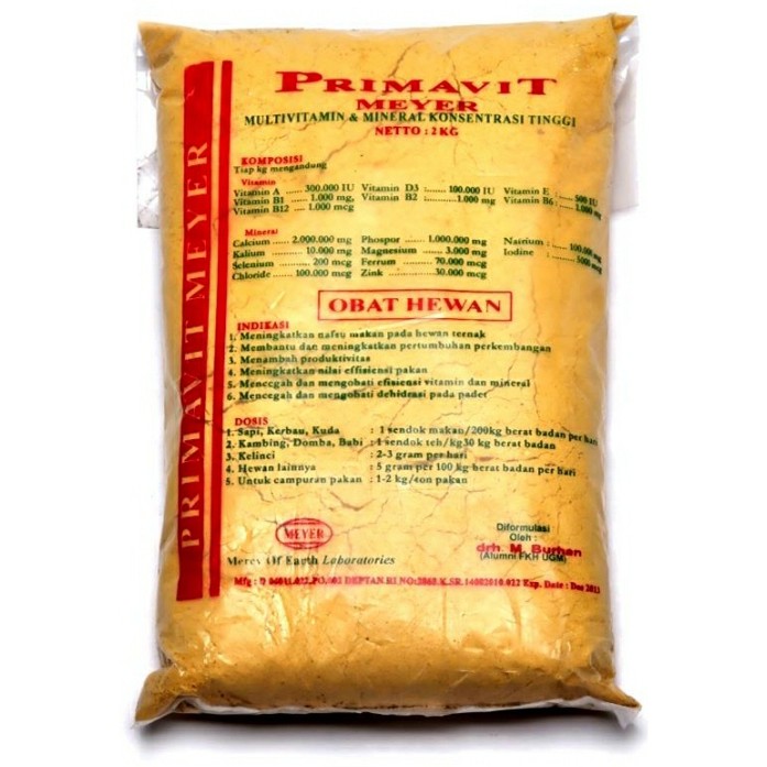 Jual PRIMAVIT-MEYER MULTIVITAMIN dan MINERAL KONSENTRASI TINGGI ...